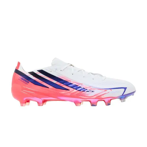 Adidas F50 Hyperfast Elite Ag Football Boots - White