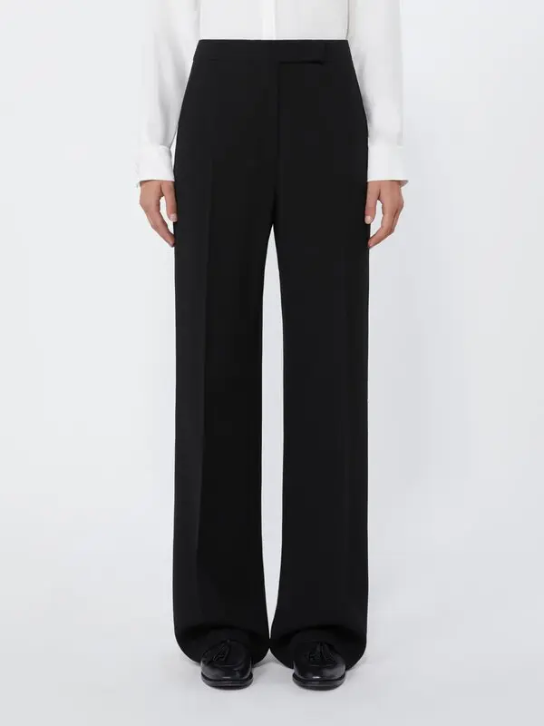 Max Mara Wool Cady Trousers