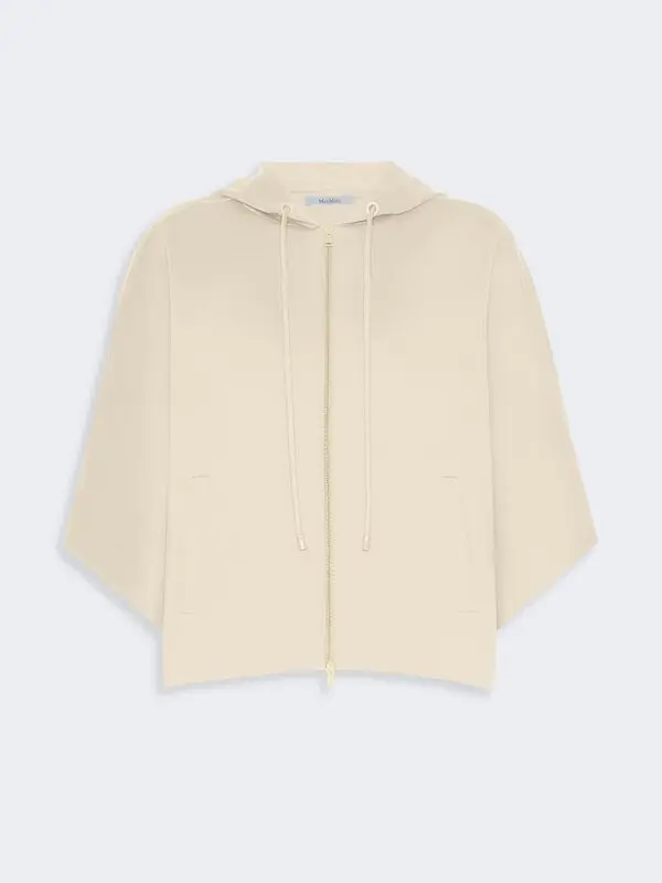 Max Mara Technical Cotton Jersey Boxy Sweater