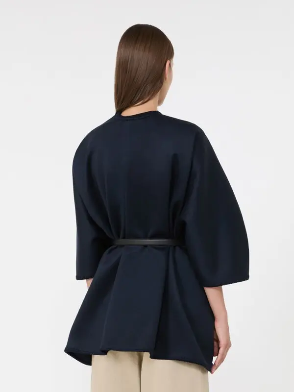 Max Mara Double Wool Broadcloth Cloak