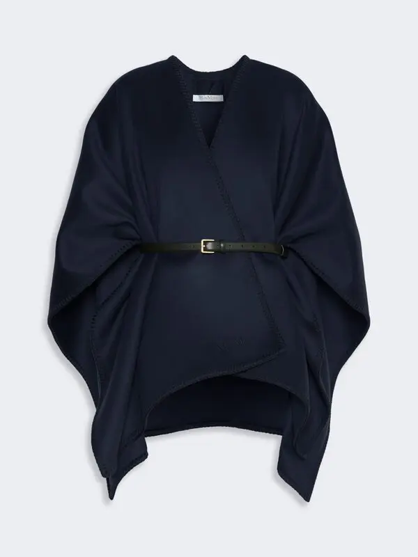 Max Mara Double Wool Broadcloth Cloak