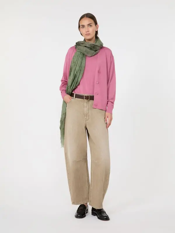 Max Mara Wool, Silk And Cashmere Sweater