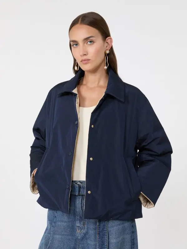 Max Mara Reversible Water-repellent Taffeta Padded Jacket
