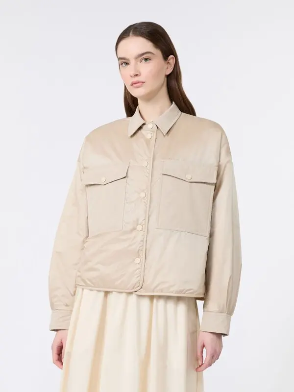 Max Mara Reversible Water-repellent Canvas Padded Jacket