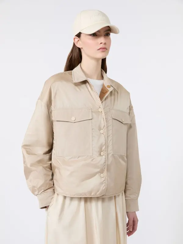 Max Mara Reversible Water-repellent Canvas Padded Jacket