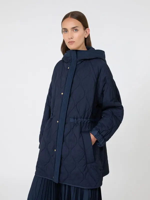 Max Mara Reversible Water-repellent Canvas Padded Parka