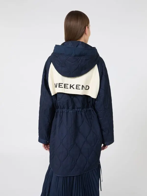 Max Mara Reversible Water-repellent Canvas Padded Parka