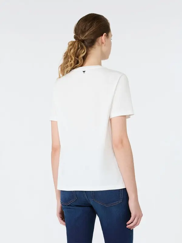 Max Mara Printed Cotton T-shirt