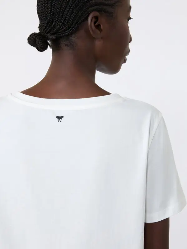 Max Mara Stretch Jersey Basic T-shirt