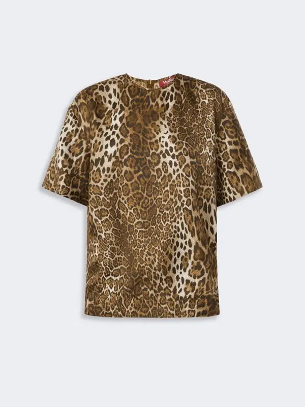 Max Mara Printed Silk Blouse