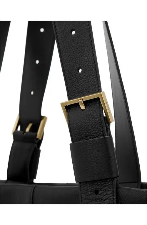 ALLSAINTS Alba Leather Zip Tote