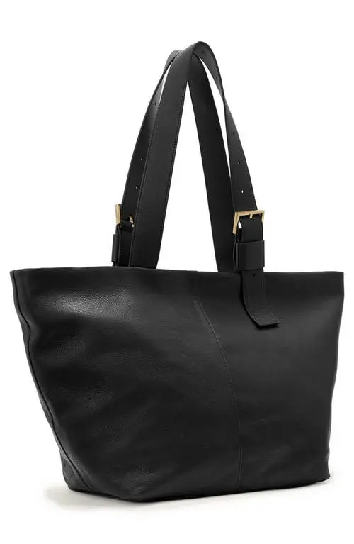 ALLSAINTS Alba Leather Zip Tote
