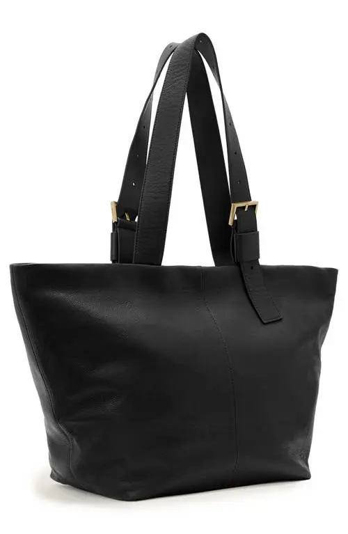 ALLSAINTS Alba Leather Zip Tote