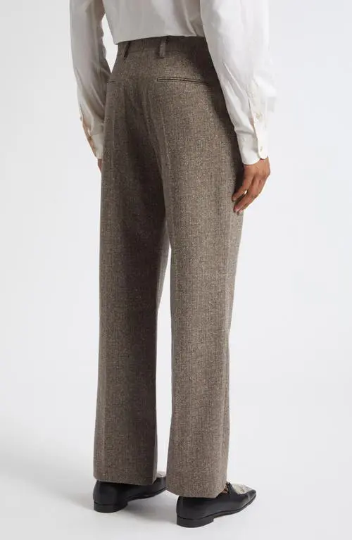 Valentino Garavani Tailored Straight Leg Wool Blend Trousers