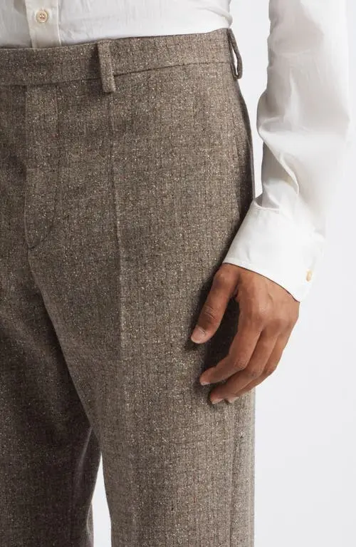 Valentino Garavani Tailored Straight Leg Wool Blend Trousers