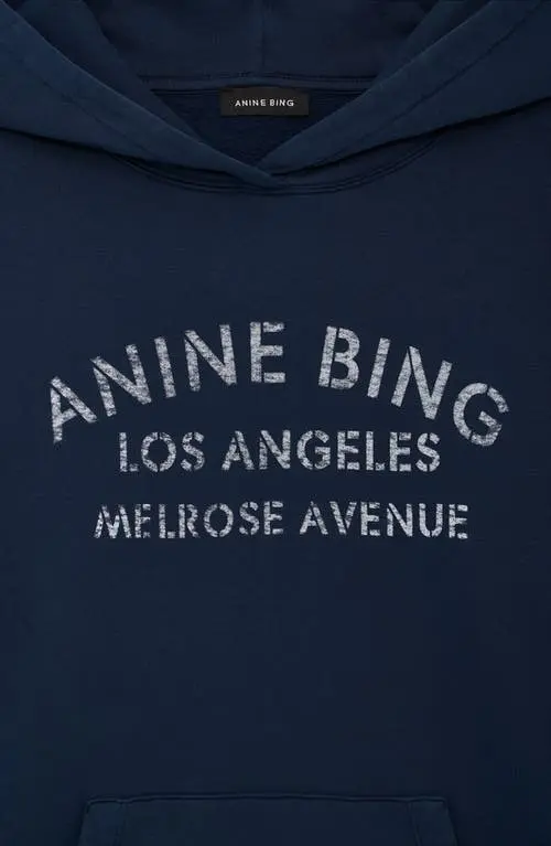ANINE BING Harvey Melrose Stencil Sweatshirt