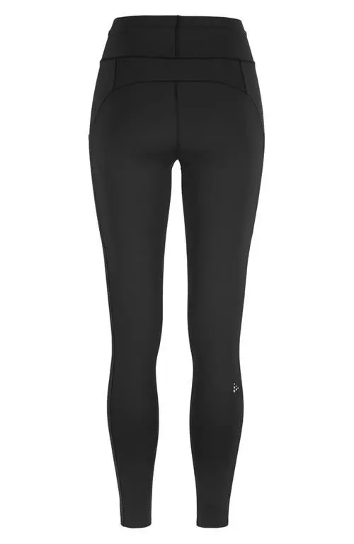 CRAFT Hypervent High Waist Running Tights - Black