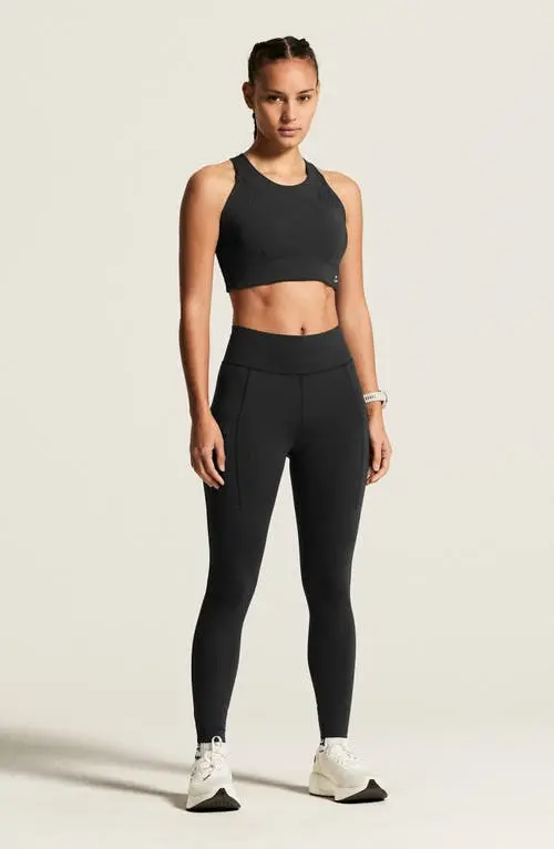 CRAFT Hypervent High Waist Running Tights - Black