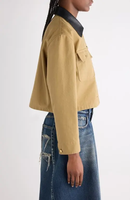 Balenciaga Crop Workwear Jacket