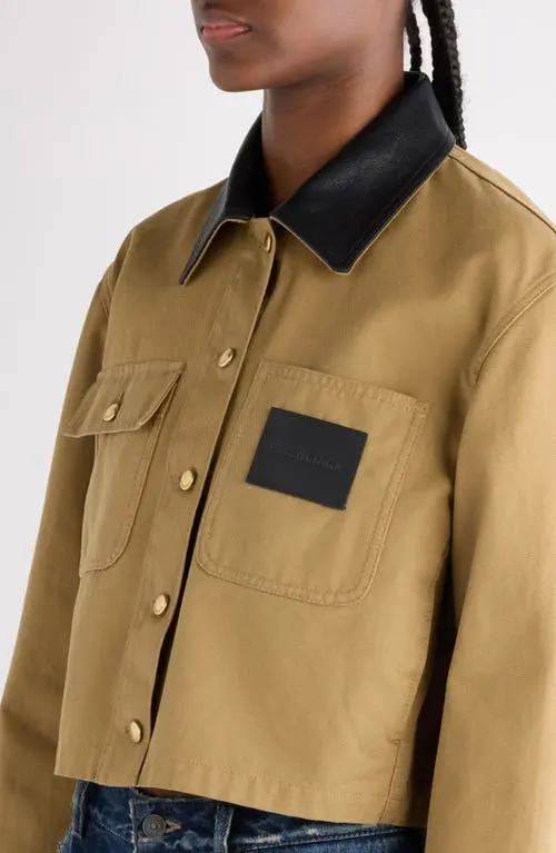 Balenciaga Crop Workwear Jacket