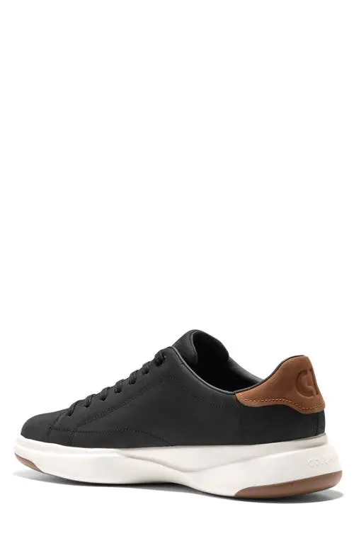 Cole Haan Grandpro Tennis 2.0 Leather Sneakers - Black Nubuck/british Tan