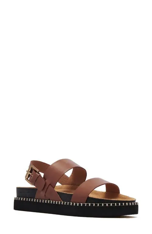 FRANKIE4 Hunter Slingback Platform Sandal - Rich Tan