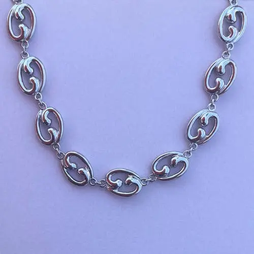 LENI JAMES The Fibonacci Link Necklace