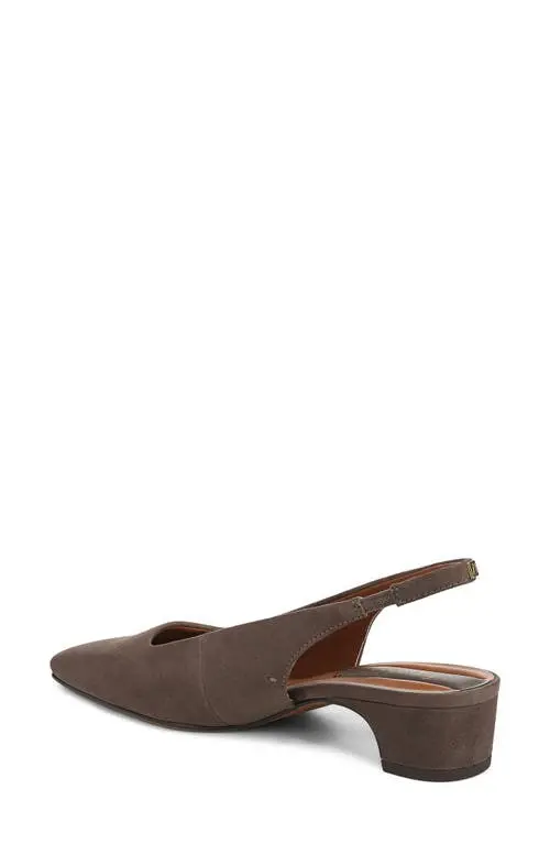 Franco Sarto Lyanna Slingback Pump - Grey Suede