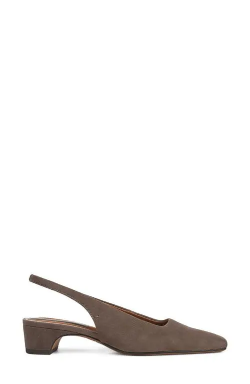 Franco Sarto Lyanna Slingback Pump - Grey Suede