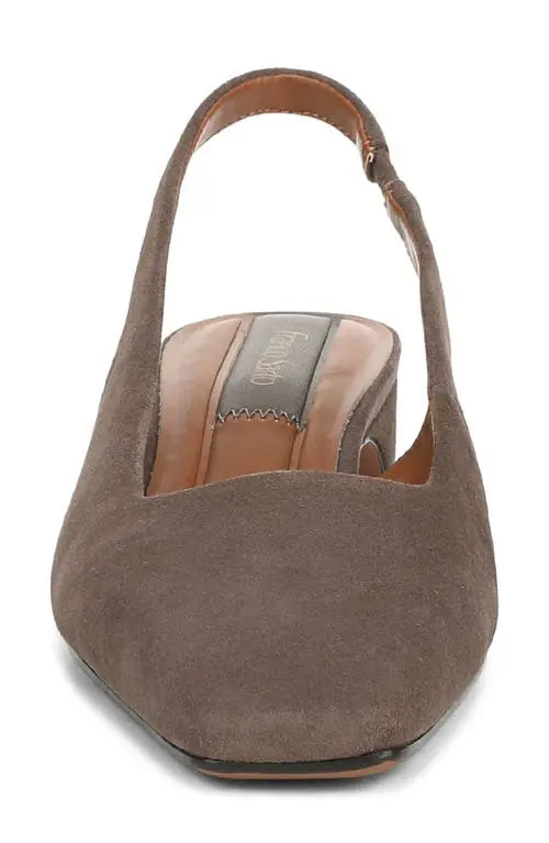 Franco Sarto Lyanna Slingback Pump - Grey Suede