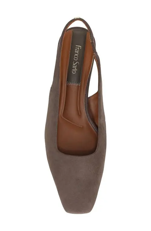 Franco Sarto Lyanna Slingback Pump - Grey Suede