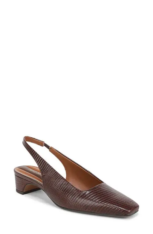 Franco Sarto Lyanna Slingback Pump - Red Leather