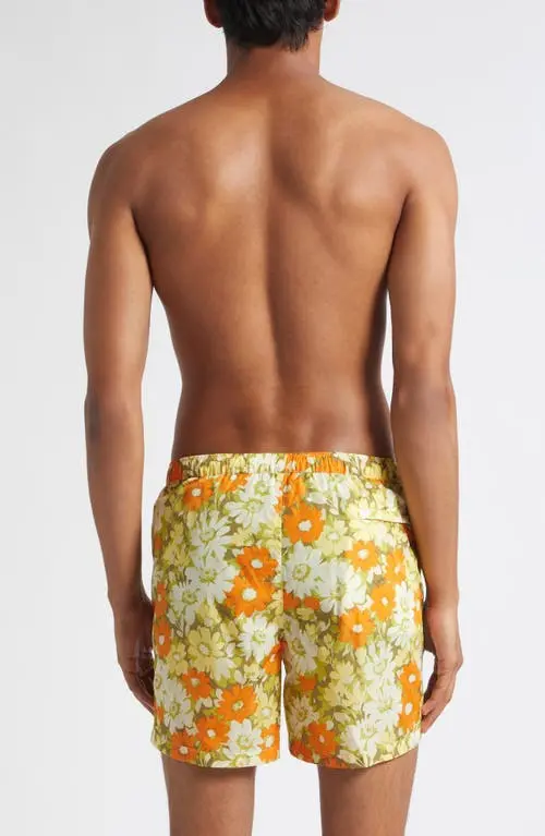Valentino Garavani Floral Print Swim Shorts