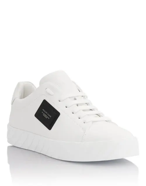 Philipp Plein Lo-top Sneakers Placca - White