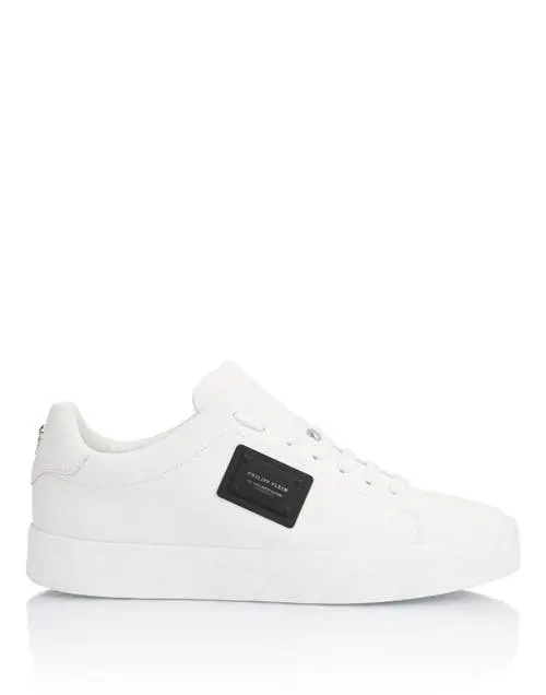 Philipp Plein Lo-top Sneakers Placca - White