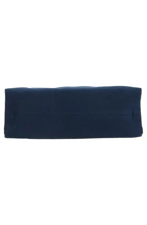 Stella McCartney Mini Falabella Faux Suede Drawstring Bag - Navy