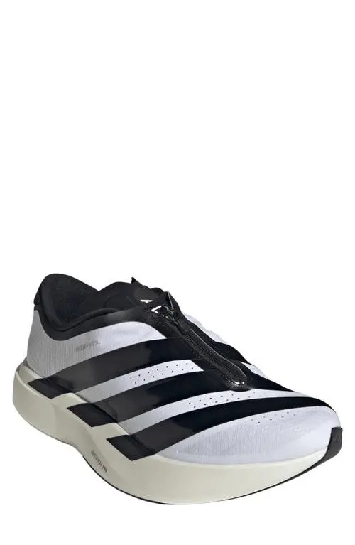 Adidas Adizero Evo Sl Zip Running Shoe - Ftwwht/cbl