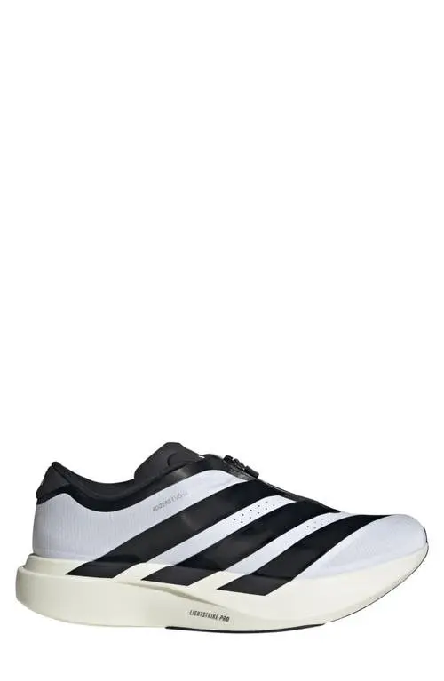 Adidas Adizero Evo Sl Zip Running Shoe - Ftwwht/cbl