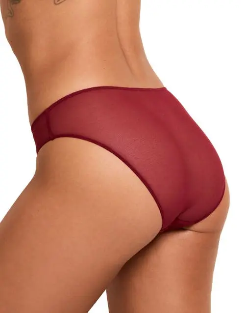 ADORE ME Albanne Bikini Panties - Dark Red