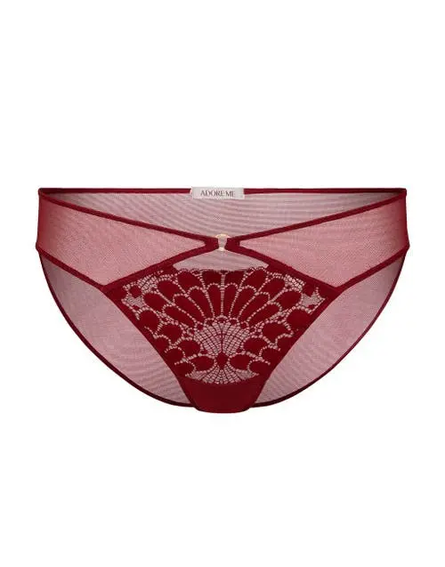 ADORE ME Albanne Bikini Panties - Dark Red