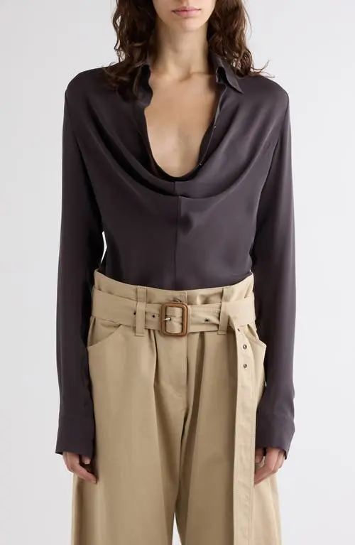 Acne Studios Shaydana Silk Georgette Top