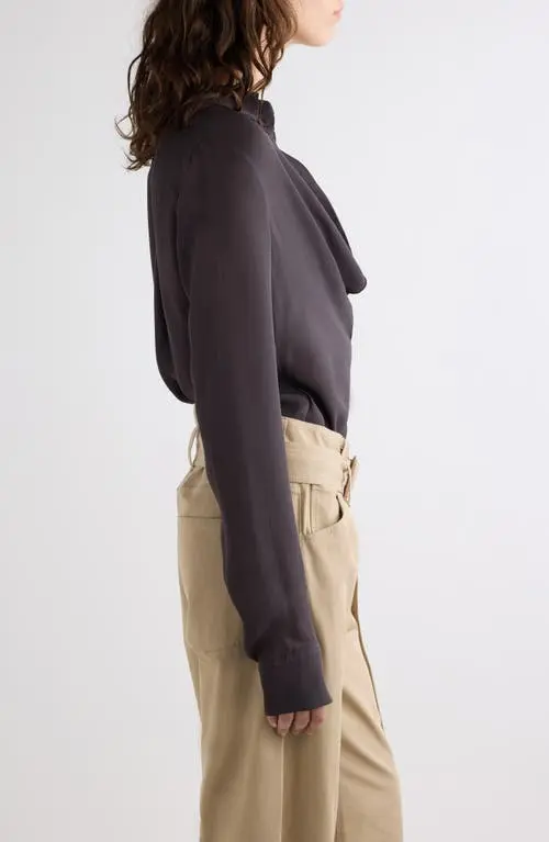 Acne Studios Shaydana Silk Georgette Top