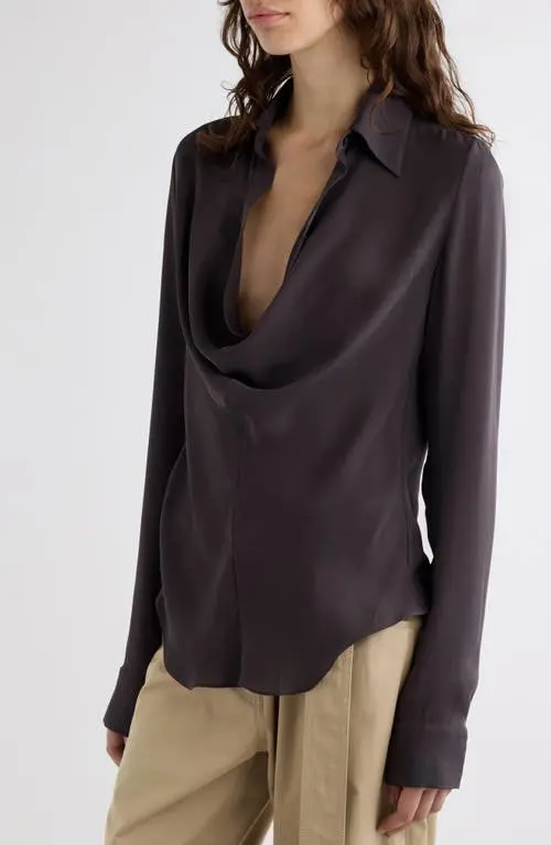 Acne Studios Shaydana Silk Georgette Top