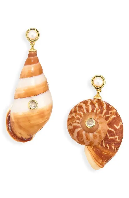 Éliou Caracol Drop Earrings
