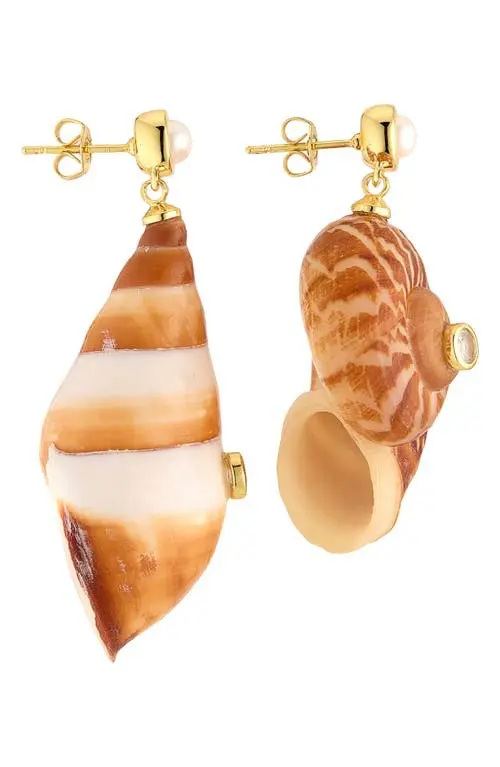 Éliou Caracol Drop Earrings
