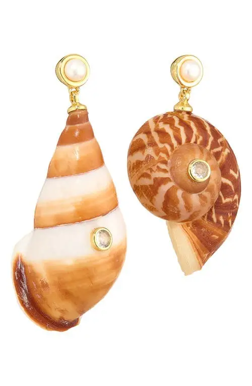 Éliou Caracol Drop Earrings