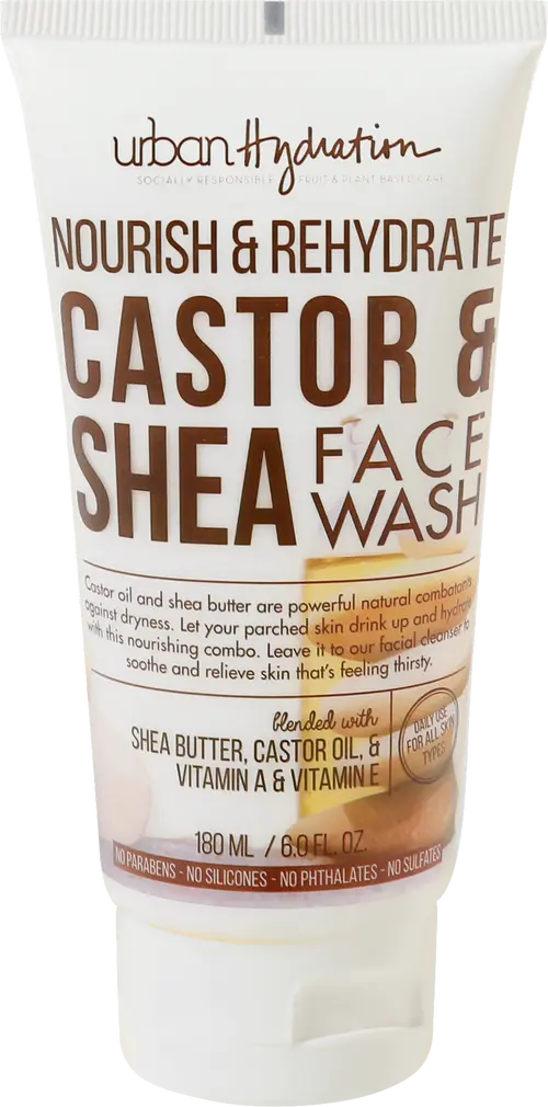 URBAN HYDRATION Castor And Shea Face Wash