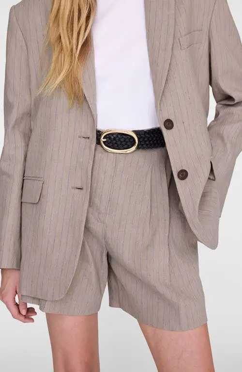 ANINE BING Signature Link Braided Belt