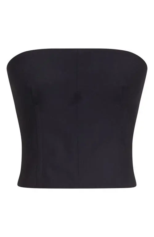 TWP Jillian Stretch Wool Bustier Top