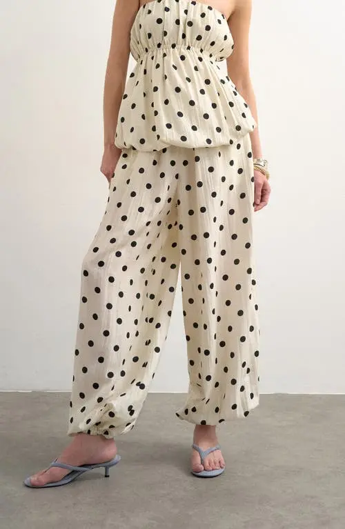 Topshop Dot Balloon Pants